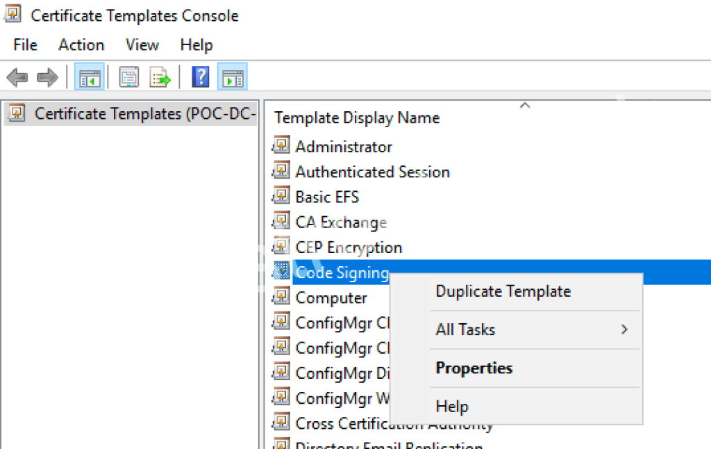 Implementing Ivanti Patch for SCCM (Part 2): WSUS Code Signing Certificate – Kevin's tech blog